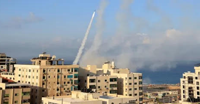 Israel Under Attack: Terrorist Organisation Hamas Launches Rockets At ...