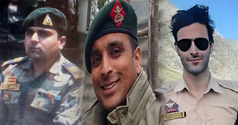 Indian Army Colonel, a Major and a deputy superintendent of J&K Police ...